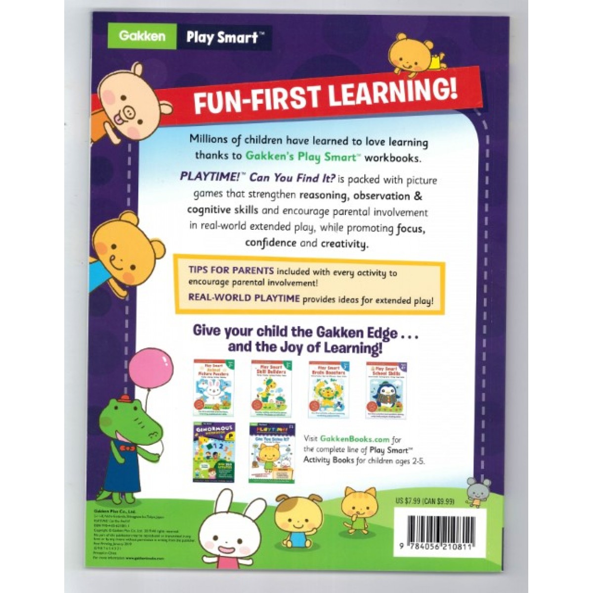 Gakken Play Smart: Playtime Brain-Boosting Activity Books for Little ... Gakken Play Smart: Playtime Brain-Boosting Activity Books for Little ...